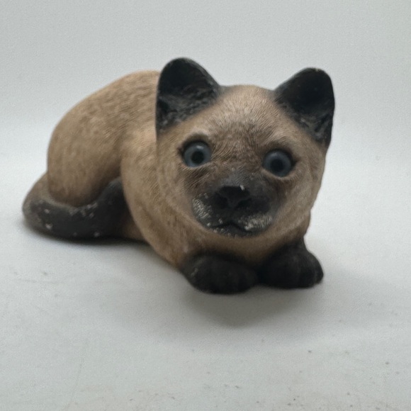 Accents | Vtg 1981 Sandicast Siamese Cat Kitten Sculpture By Sandra ...